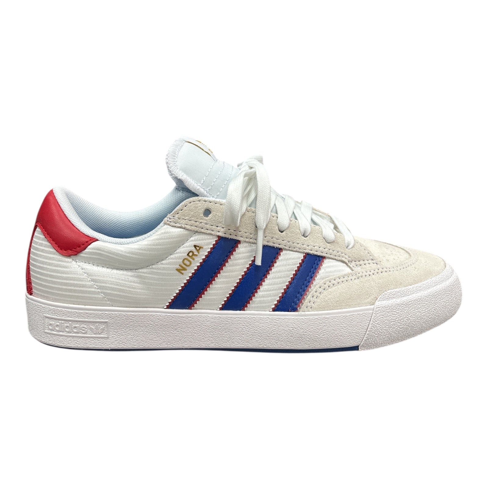 Adidas Nora- Cloud White/Royal Blue – Seasons Skate Shop